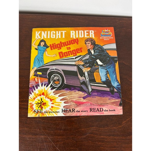 Kid Stuff | Media | Vintage Knight Rider Highway To Dange Book And ...
